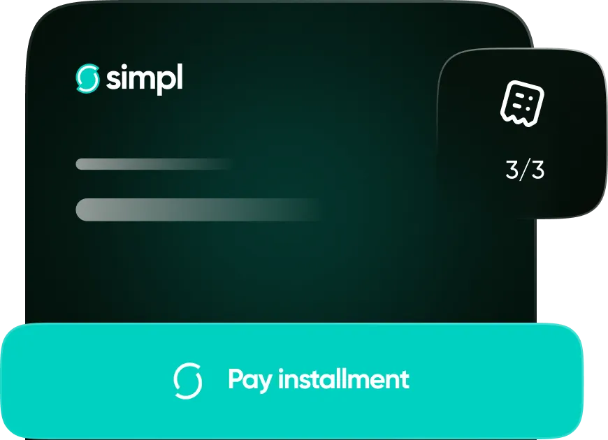 Pay in 3 - Simpl